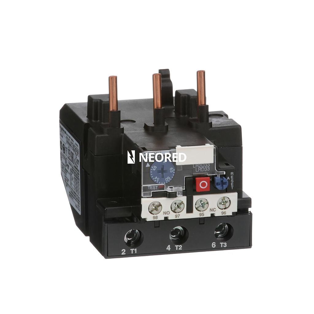 Relé Térmico para Contactor de 48 a 65 A-Línea TeSys D | Neored