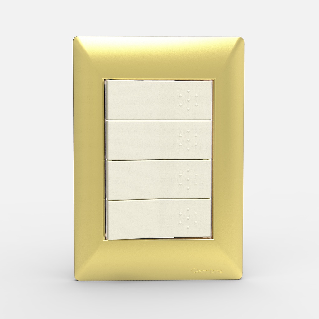 TAPA 4 MODULOS SIGLO XXII ORO | Neored