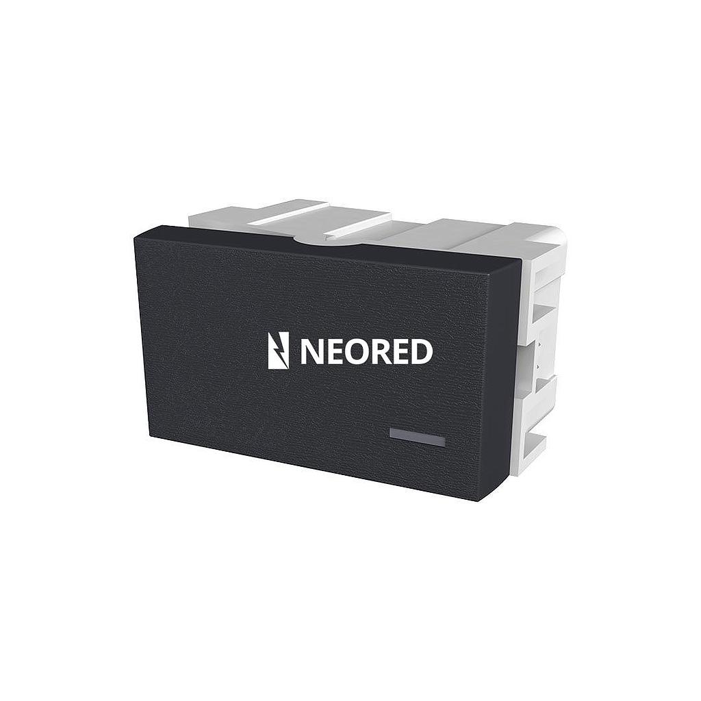 Interruptor Unipolar Negro | Neored