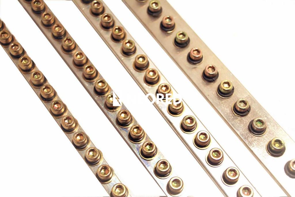 Barras de distribución de cobre estañadas Profesional 160 Amp | Neored